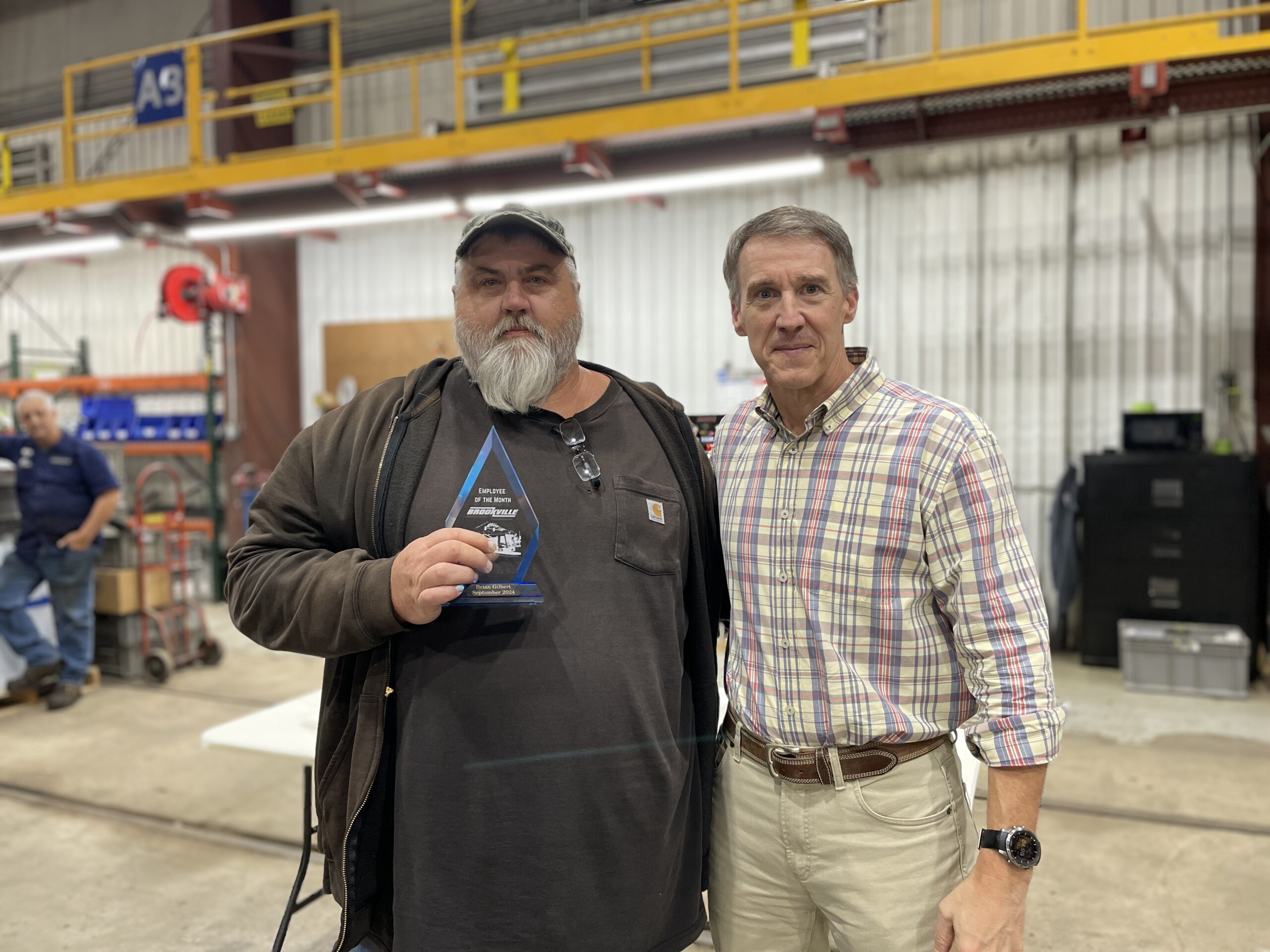 Don Gilbert Selected as Brookville Equipment Corporation's Employee of ...